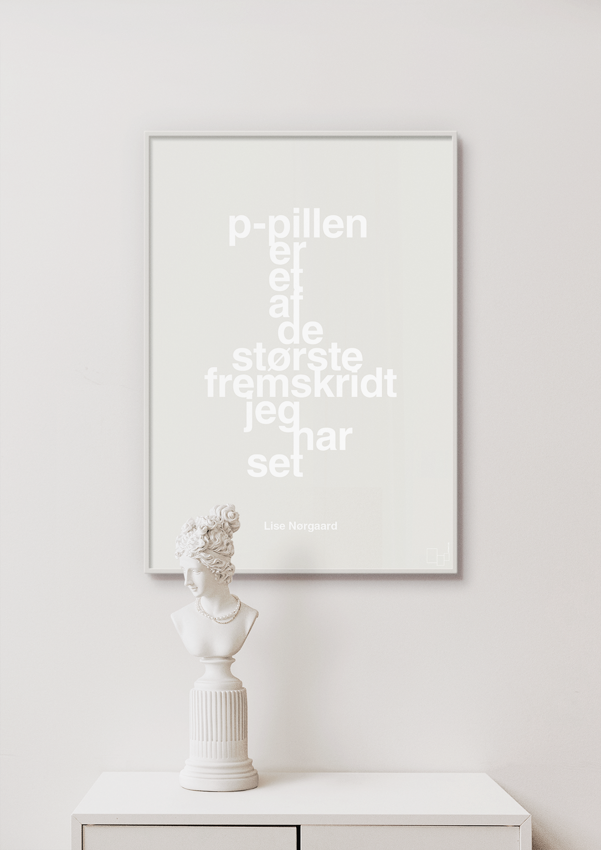 P-pillen Er Et Af De Største Fremskridt Jeg Har Set - Køb Plakat Online ...